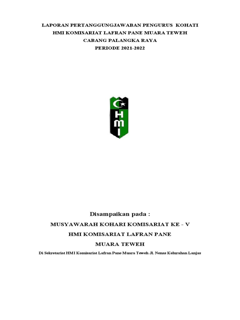 LPJ Kohati Komisariat | PDF