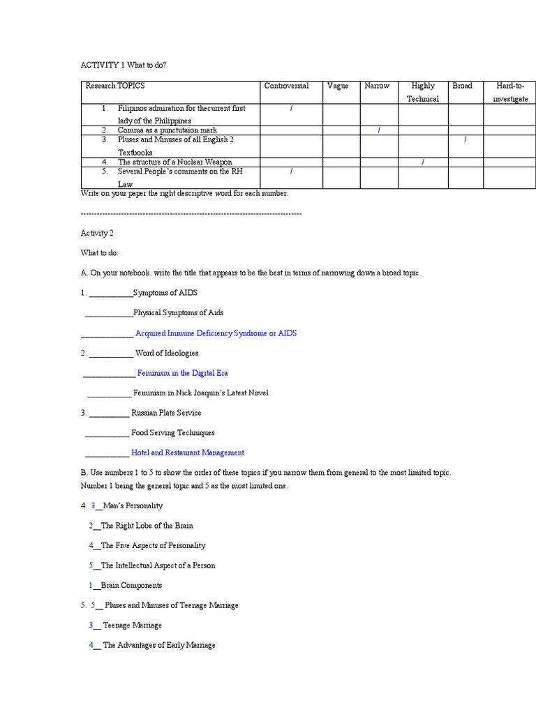 Research Topic Selection Guide | PDF | Expense | Marketing