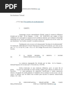 Modelo Recurso de Queja Por Denegación Del Recurso Extraordinario Federal | PDF | Sentencia (ley ...