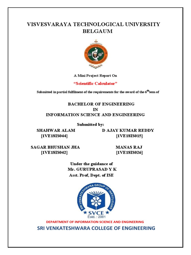 Report Group Mad. - 2 | PDF | Function (Mathematics) | Calculator