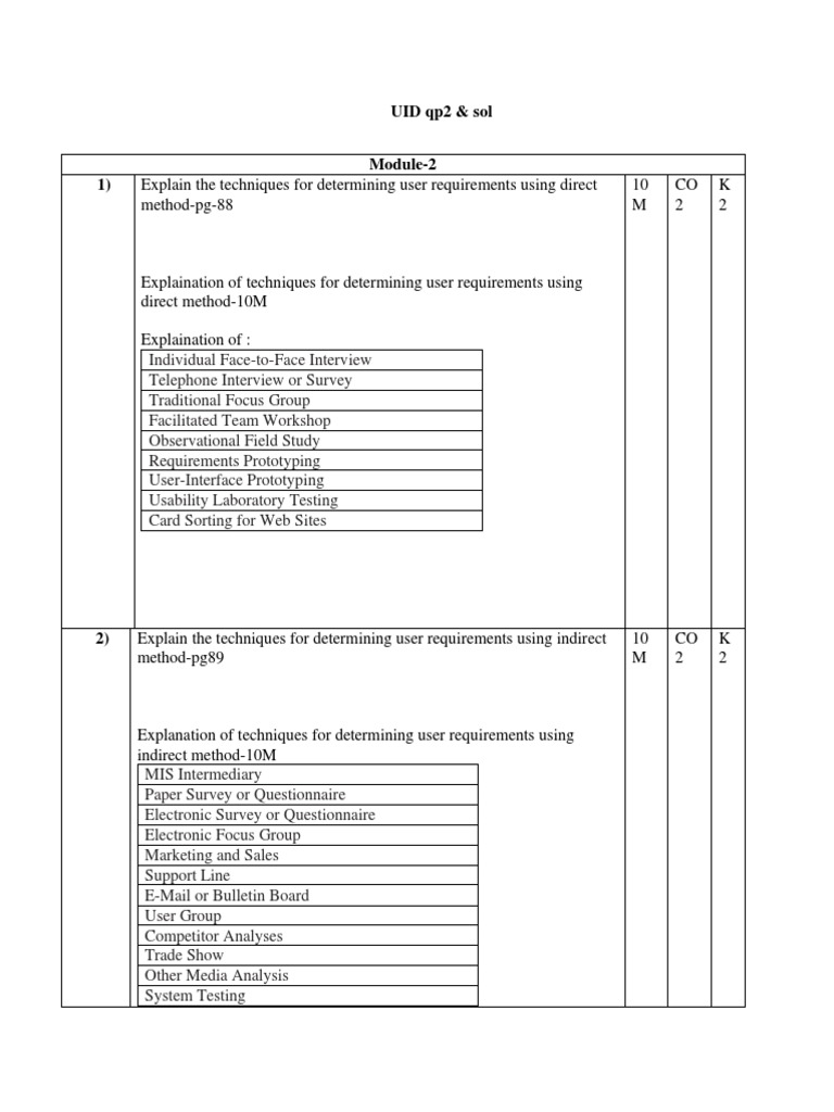 Uid qp2 and Sol - Reduced | PDF | Menu (Computing) | Survey Methodology