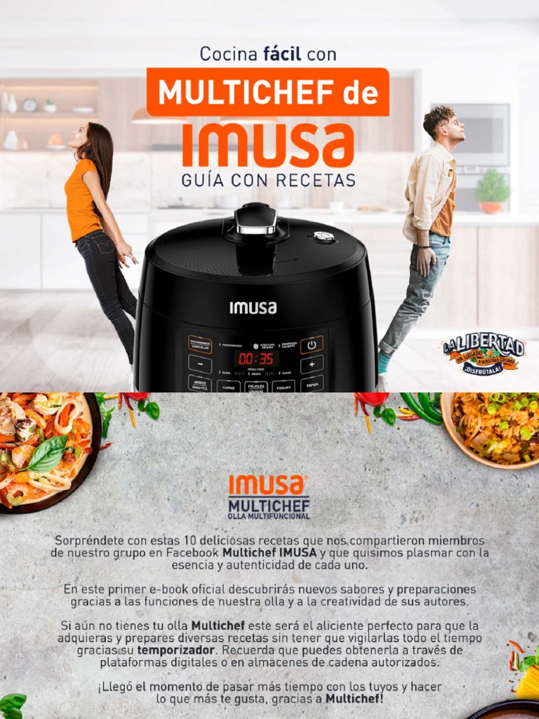 RecetarioMultichefR Multichef v6 | PDF