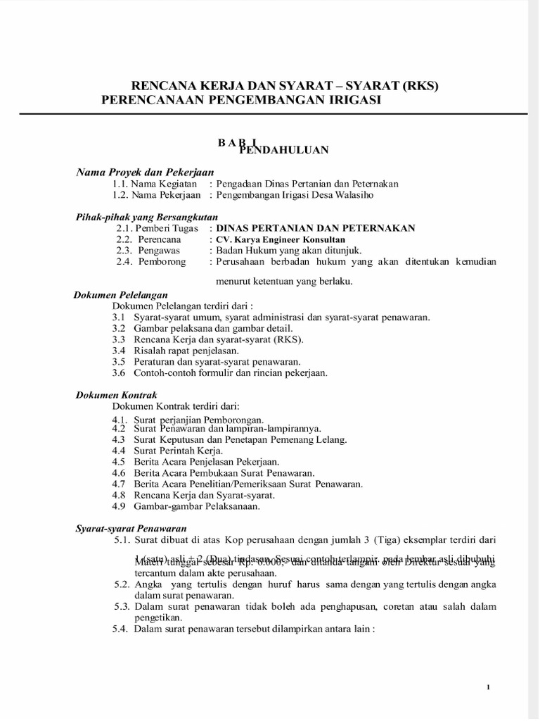 Dokumen - Tips Rks Irigasi Pertanian | PDF