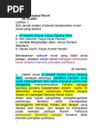 Format Menjawab Soalan Novel SPM | PDF