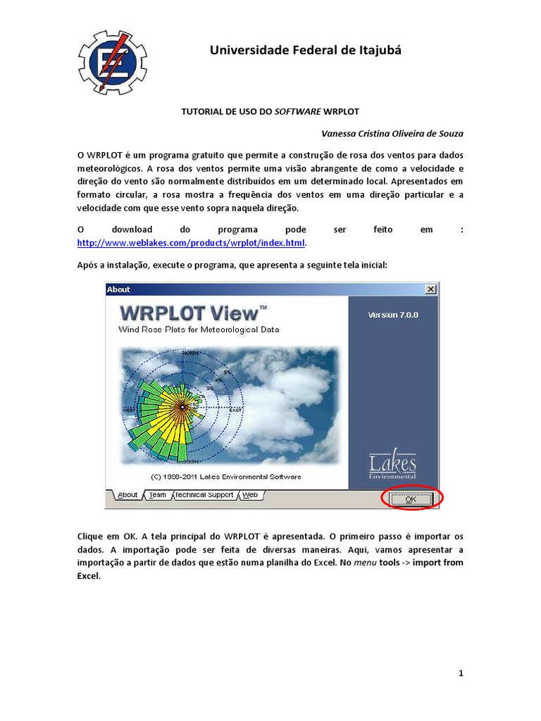 Tutorial WRPLOT | Download grátis PDF | Microsoft Excel | Planilha