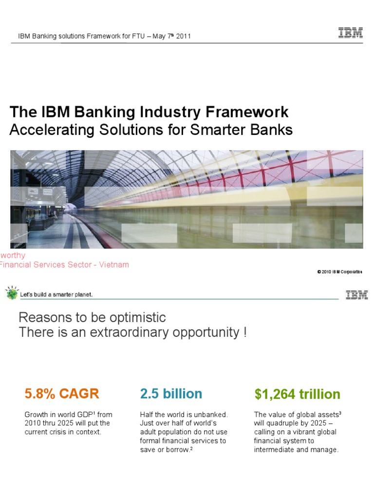 (IBM) Ibm Banking Overview Final Version For FTU | PDF | Banks | Analytics