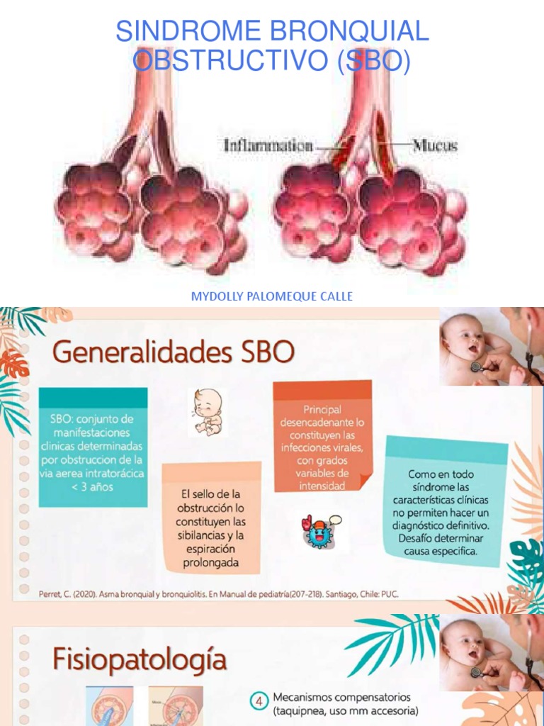 Síndrome Bronquial Obstructivo: Diagnóstico | PDF