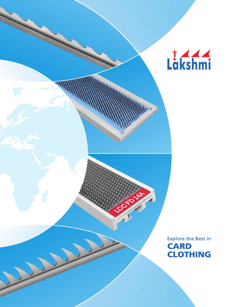 LCC Card Clothing International | PDF | Rayon | Textiles