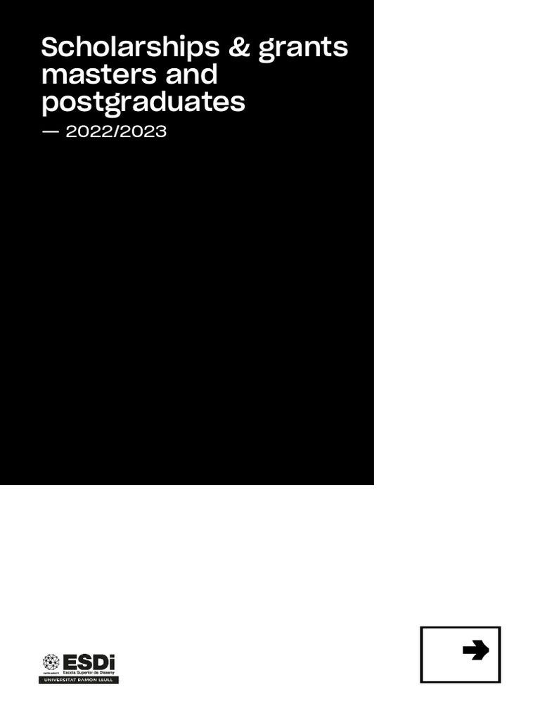 (Eng) MASTERS POSTGRADUATES Scholarships and Grants 22.23 | PDF ...
