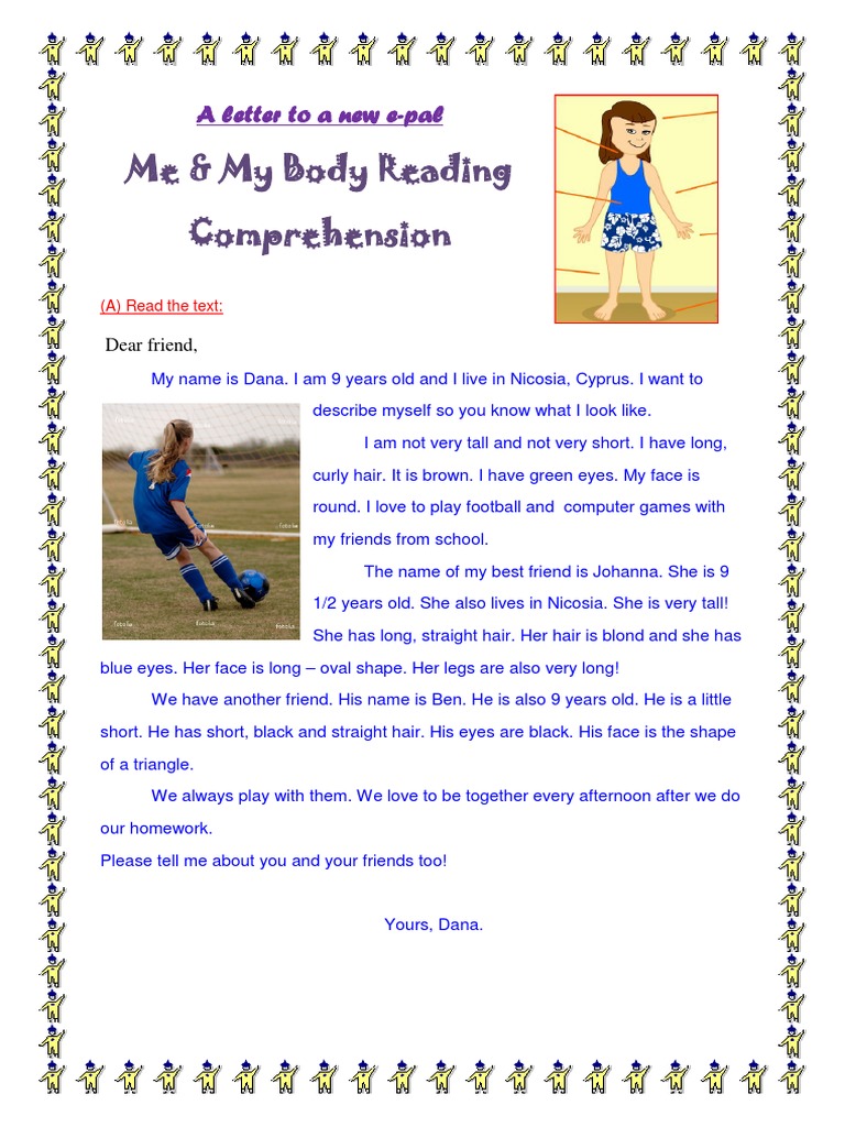 EN-A2 Parts of The Body and Reading | PDF | Human Head And Neck | Human ...