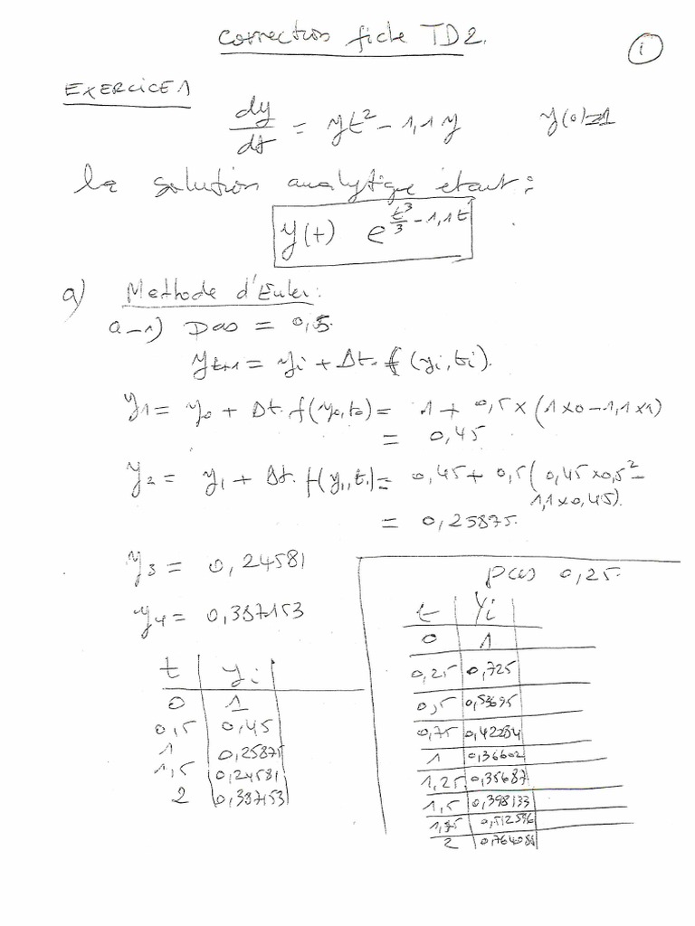 Corrigé TD2 | PDF
