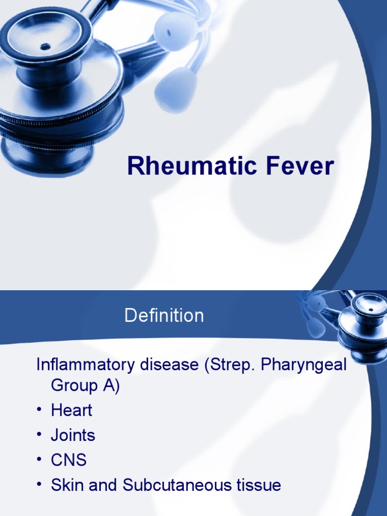 Rheumatic Fever | PDF | Heart | Epidemiology