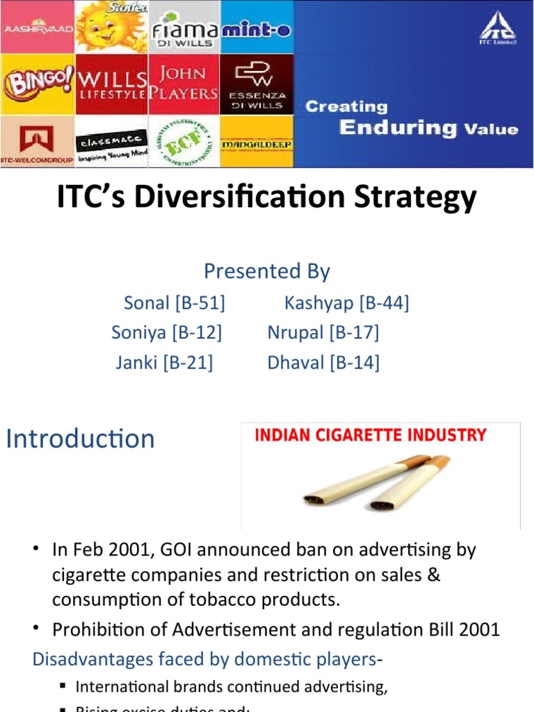 ITC's Diversification Strategy | PDF | Business | Economies