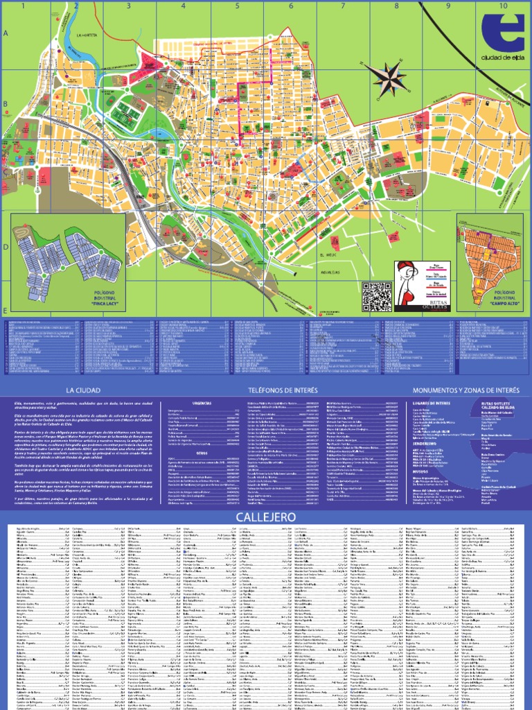 Plano Callejero Elda | PDF