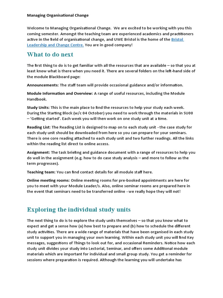 MOC - A Brief Introduction To The Module | PDF | Cognition | Communication