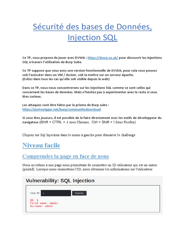 TDSQLInjection | PDF | Protocole de transfert hypertexte | Cookie (informatique)