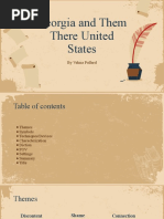 Anansi - Themes Techniques & Structure | PDF | Anansi | Thought