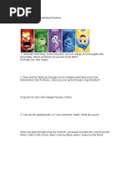 Characters Inside Out | PDF | Anger | Emotions