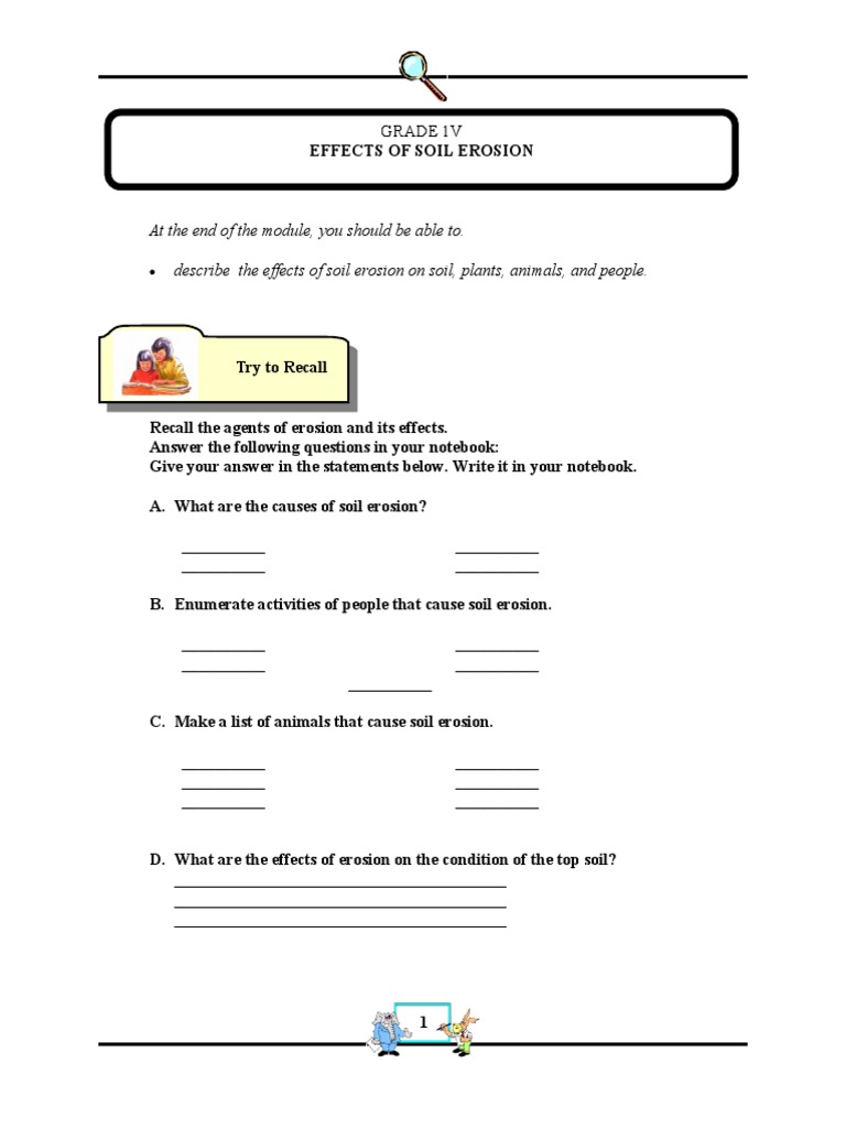 Effects of Soil Erosion | PDF | Topsoil | Soil