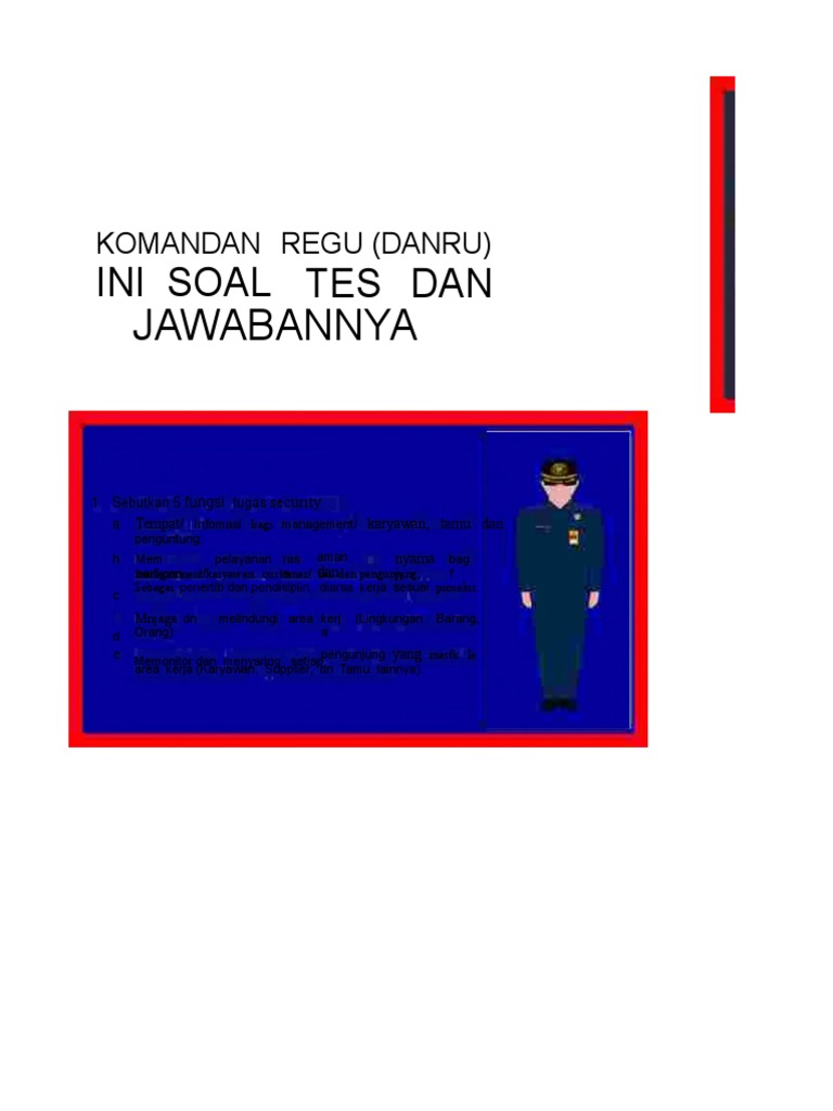 Test Danru | PDF | Karier & Perkembangan | Bisnis