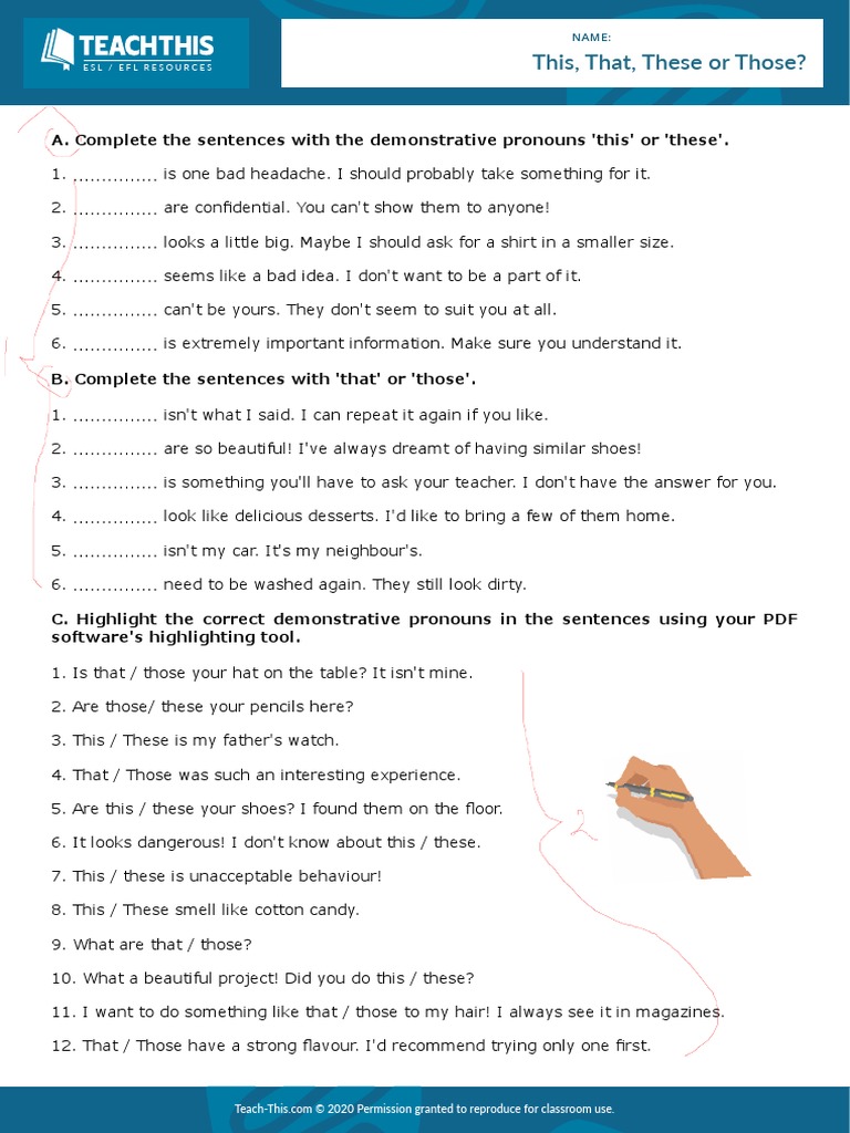 This-That-This-Or-Those-Interactive-Worksheet New | PDF
