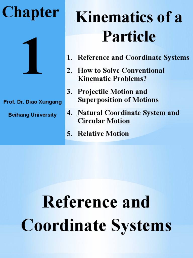 CH01 - Kinematics of A Particle | PDF | Acceleration | Velocity