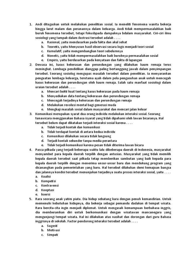 Draf 2 | PDF | Ilmu Sosial