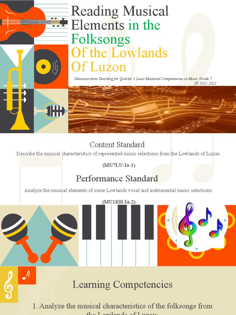 Demo For Least Mastered Music Competency in Grade 7 First Quarter | PDF ...