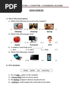 ICT Grade 3 Exam | PDF | Input/Output | Computer File