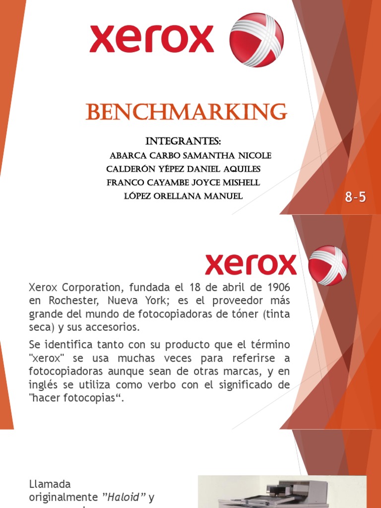 Caso Xerox 8-5 | PDF | Equipo de oficina | Informática