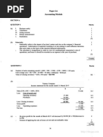 Water Potential of Potato Tissue Experiment | PDF | Osmosis