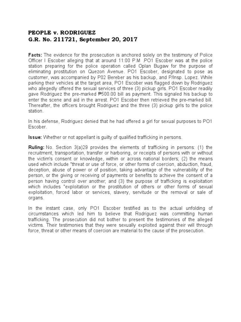 People V. Rodriguez G.R. No. 211721, September 20, 2017 | PDF