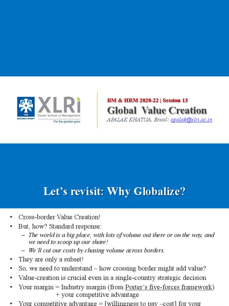 INM Session 13-20 | PDF | Foreign Direct Investment | Business