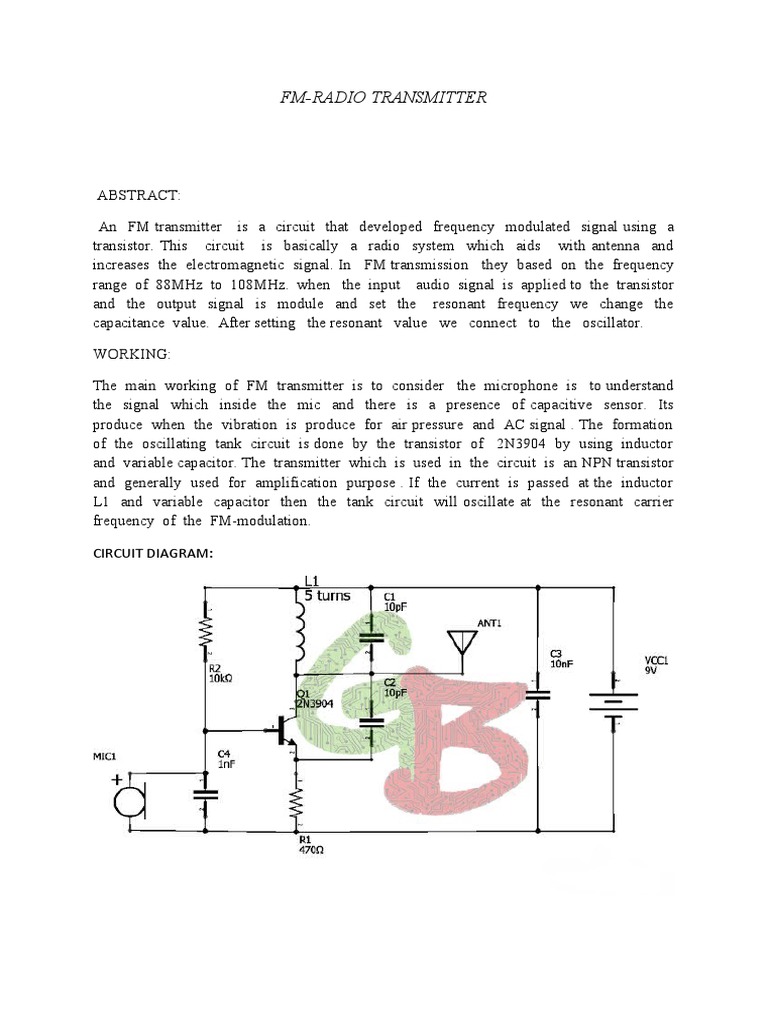 FM Radio | PDF | Science & Mathematics | Computers