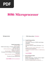 Microprocessor 8086 Cheat Sheet | PDF | Computer Data | Manufactured Goods