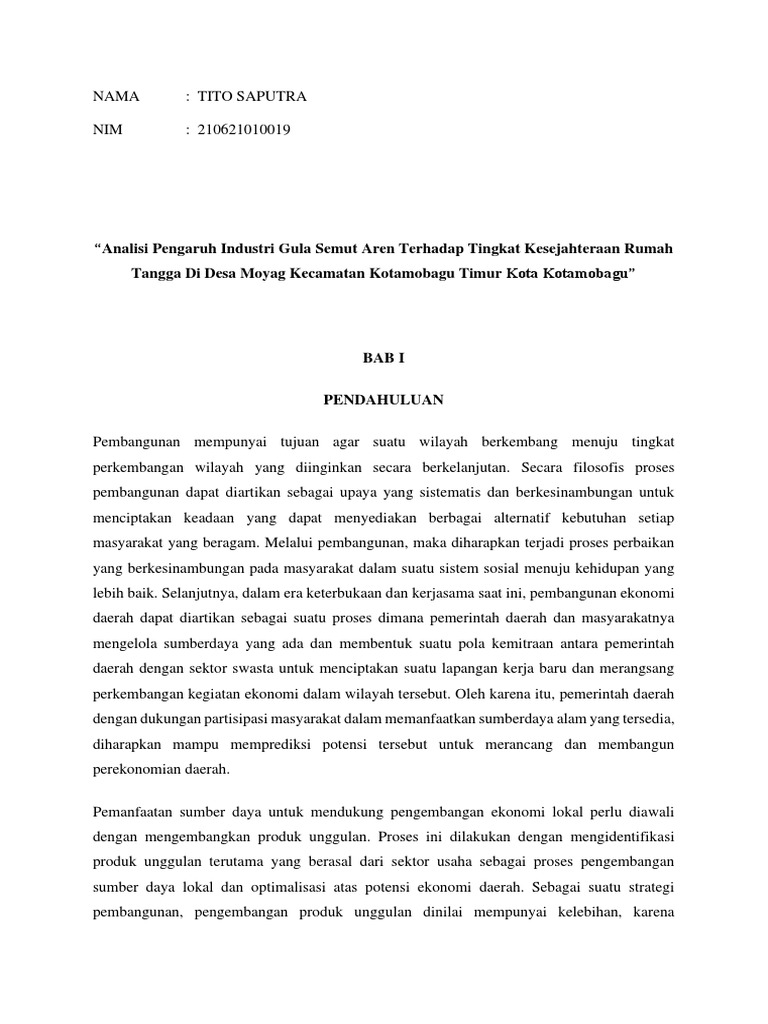 Draft Proposal Tesis Tito Saputra-Dikonversi | PDF