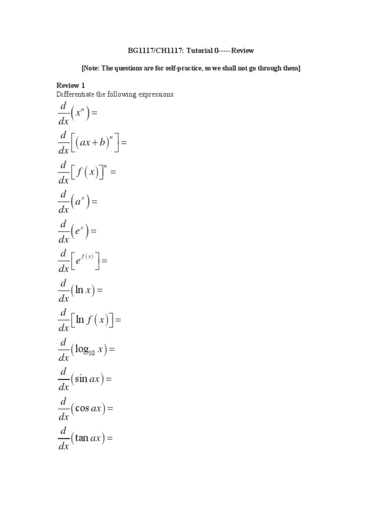 Tutorial 0 | PDF