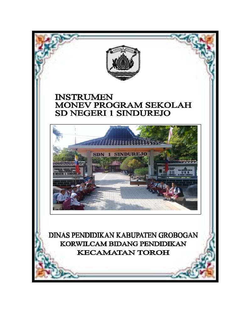 c.8 Instrumen Monev Program Sekolah | PDF