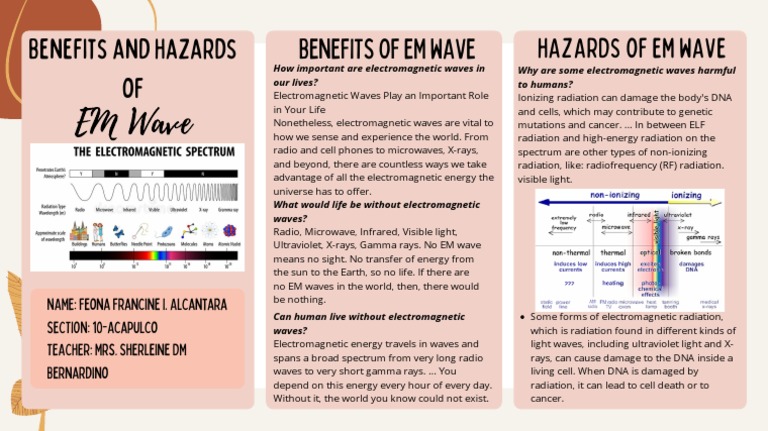 EM Wave: Benefits and Hazards of Benefits of em Wave | PDF ...