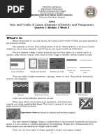 Spa-Visual Arts W2 | PDF | Color | Shape