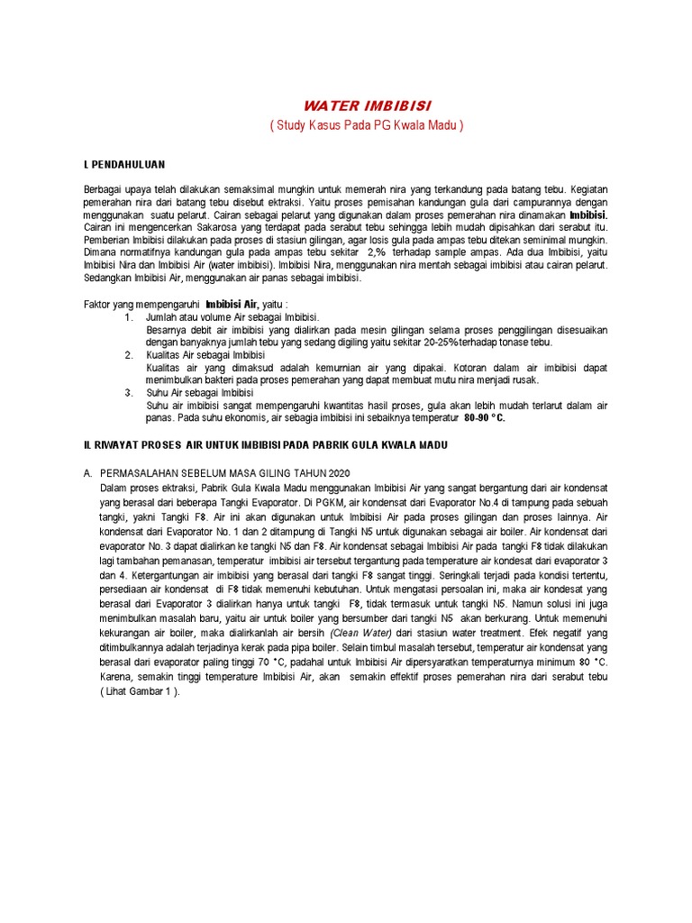 Air Imbibisi | PDF | Teknologi & Rekayasa