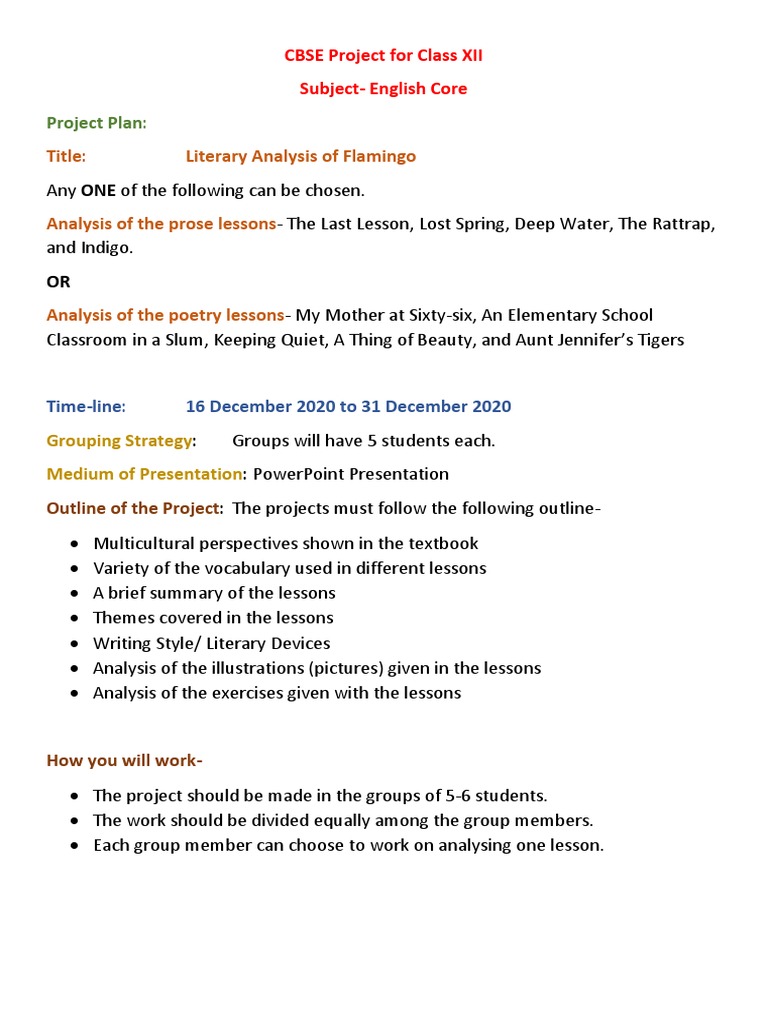 CBSE Project For Class XII | PDF