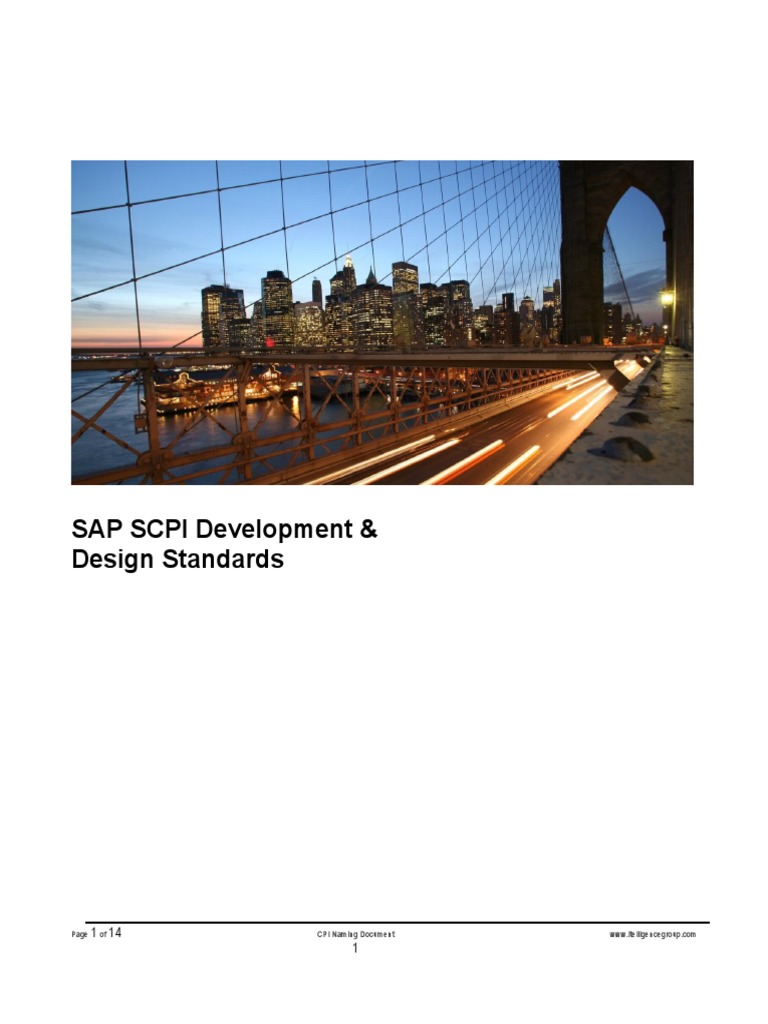 SAP - CPI - Naming - Standard Document | PDF | Encryption | Xml