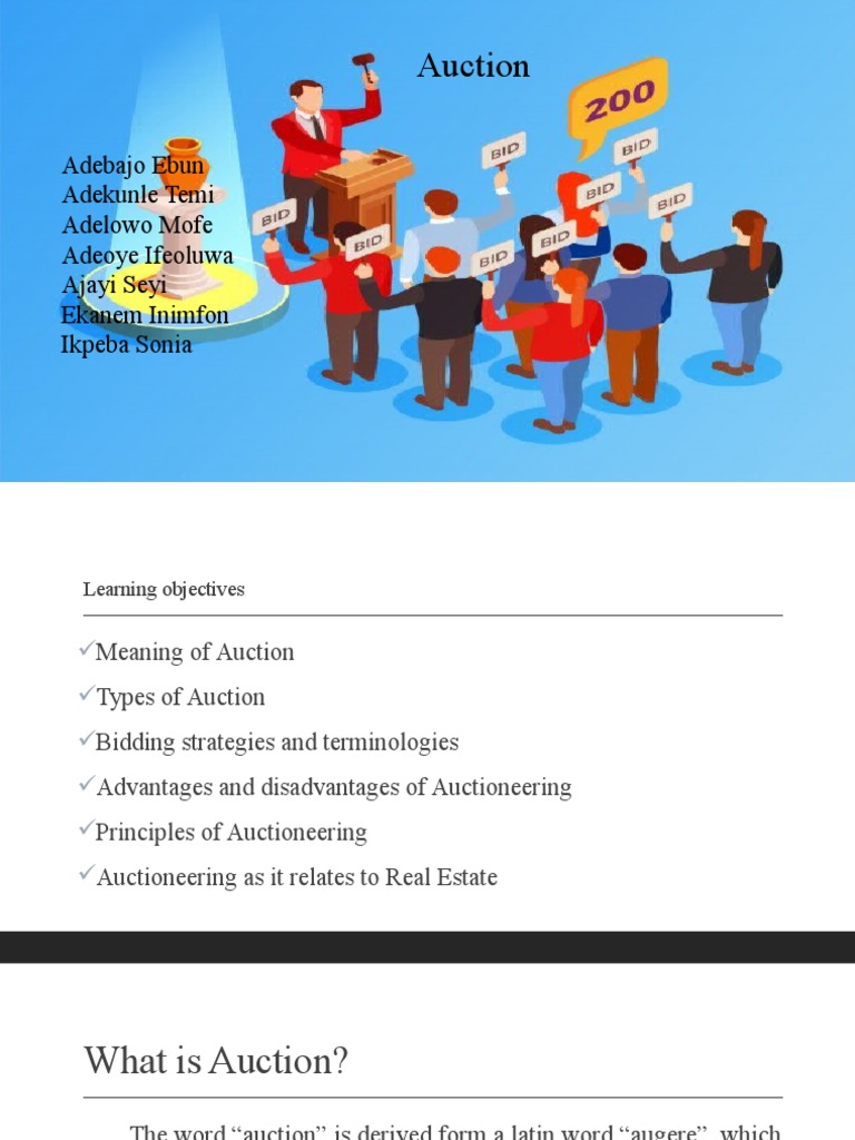 Auction: Title Lorem Ipsum | PDF | Auction | Pricing