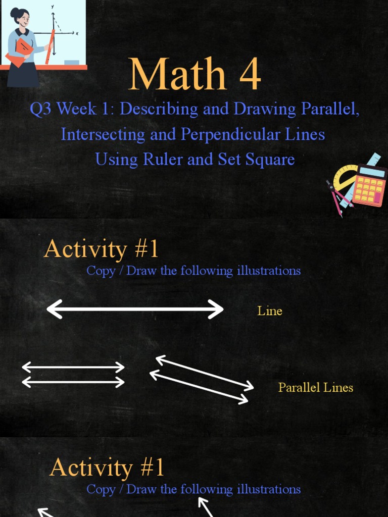 Q3 Week 1 - Describing and Drawing Parallel, Intersecting and ...