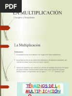 TRIPTICO Matematicas Isabel | PDF | Multiplicación | Álgebra abstracta