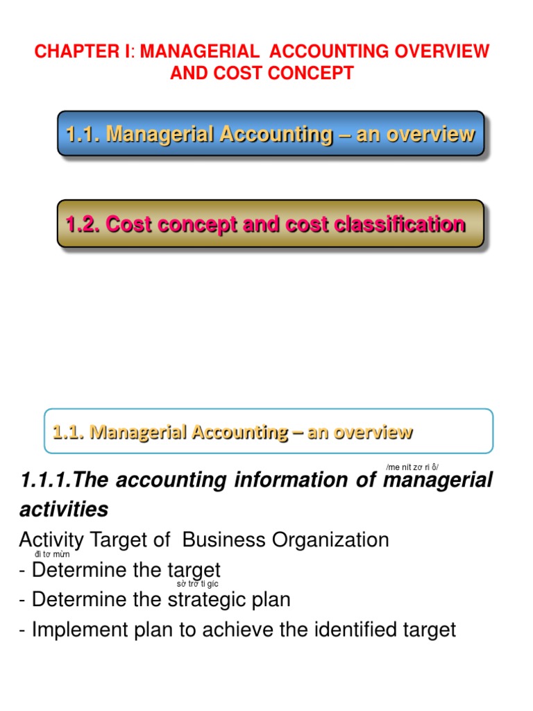 Slide Management Accounting | PDF | Capital Budgeting | Return On ...