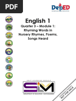 Grade 1 Rhyming Words Lesson | PDF | Lesson Plan | Teachers