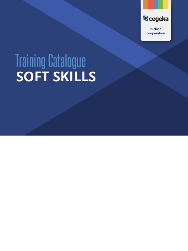 Soft Skills Training Catalogue 2016 | PDF | Communication | Leadership