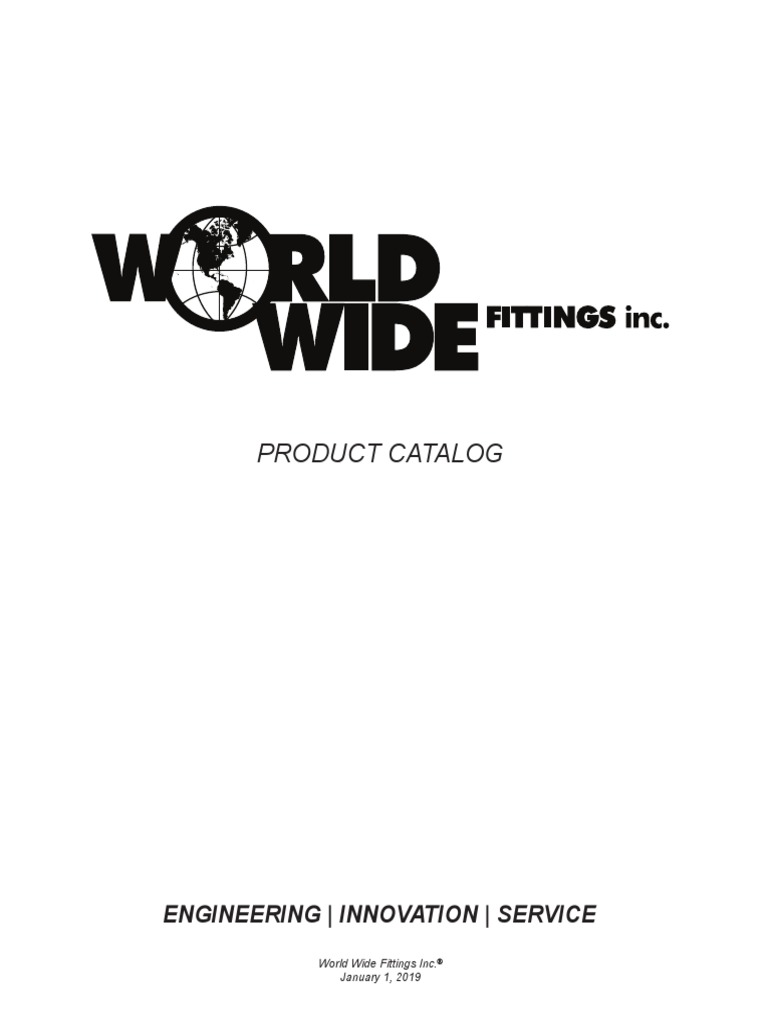 Product Catalog: Engineering - Innovation - Service | PDF | Pipe (Fluid ...
